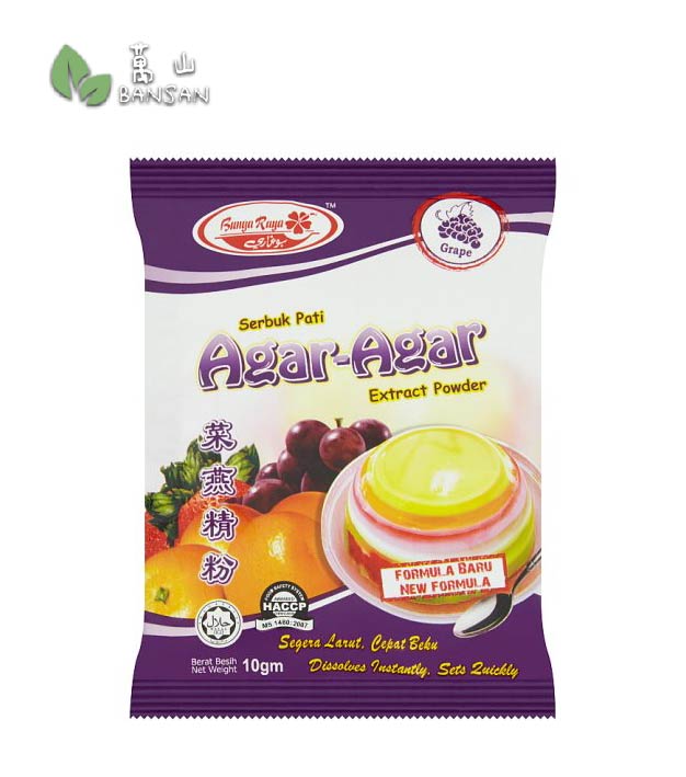 Bunga Raya Grape Agar-Agar Extract Powder [10g] | Bansan Penang