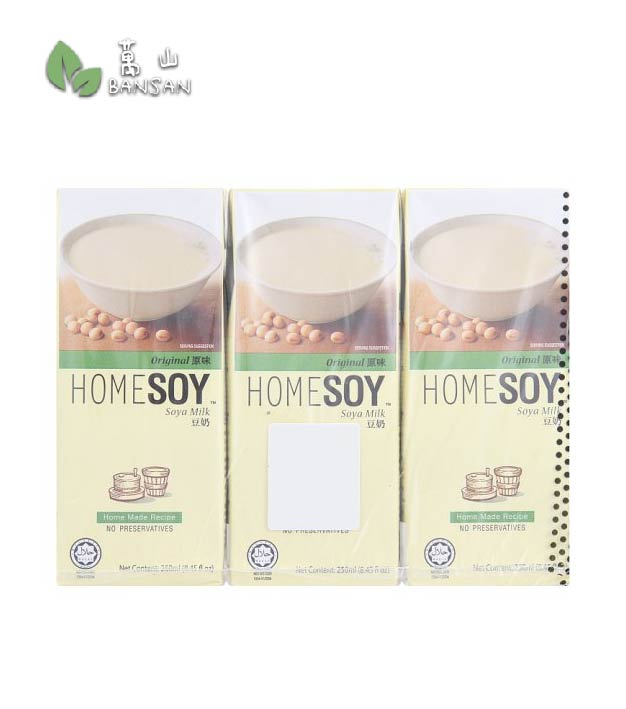 Homesoy Original Soya Milk [6 x 250ml] | Bansan Penang
