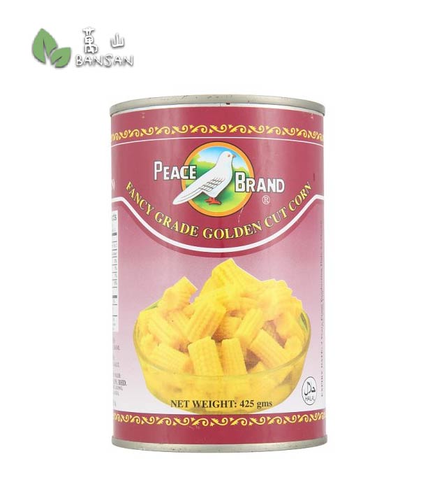 Peace Brand Fancy Grade Golden Cut Corn [425g] | Bansan Penang
