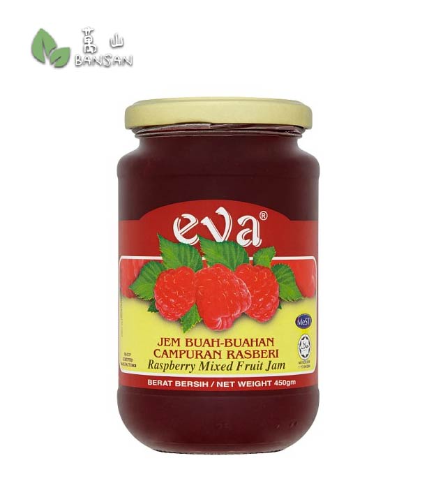 Eva Raspberry Mixed Fruit Jam [450g] | Bansan Penang