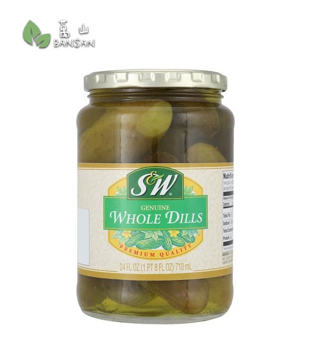 S&W Genuine Whole Dills [710ml] | Bansan Penang