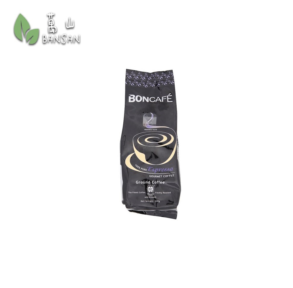 Boncafé 100% Pure Espresso Ground Gourmet Coffee 200g | Bansan Penang