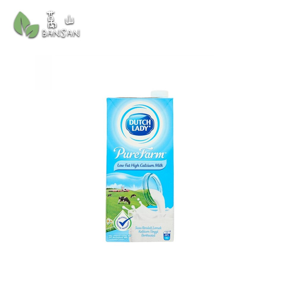 Dutch Lady Pure Farm Low Fat High Calcium (1L) | Bansan Penang
