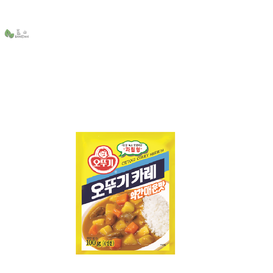Ottogi Curry Powder - Medium (100g) | Bansan Penang