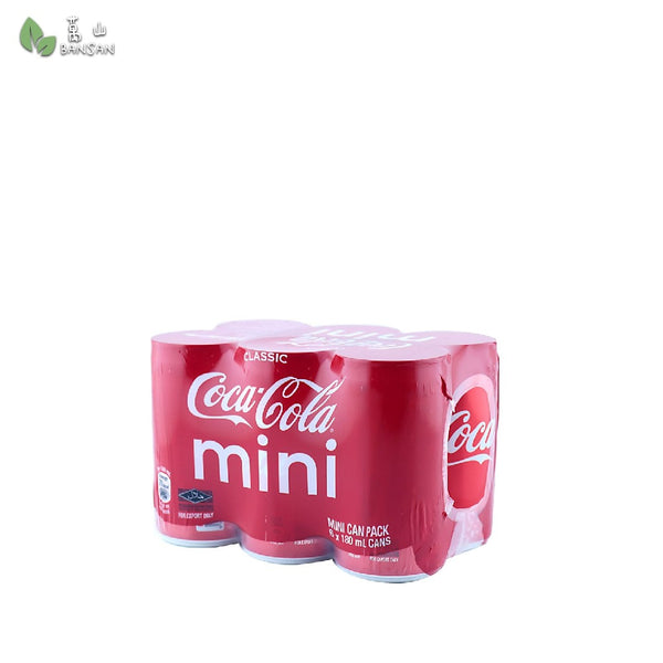 Coca-Cola™ Mini Can Pack (180ml x 6) | Bansan Penang